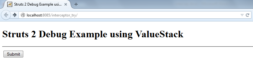 VirtualStack in Struts | Struts Tutorial by Wideskills